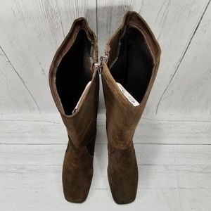 Classique | Shoes | Classique Dark Brown Suede Knee High Boots | Poshmark